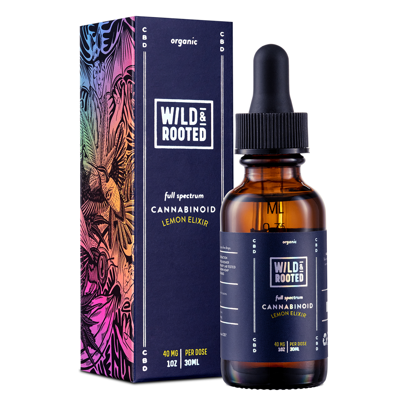 CBD Elixir Lemon » Wild & Rooted